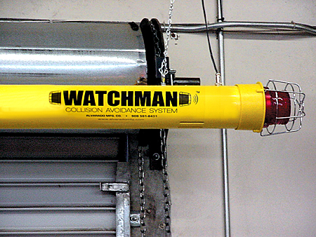 Watchman Sensor Clearance Bars | Low Ceiling or Dock Door Sensor Bars