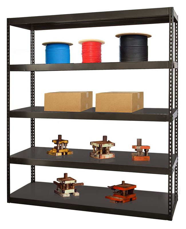 Cisco-Eagle Catalog - Steel Deck Rivet Shelving - 48"W x 24"D x 84"H, 5 ...