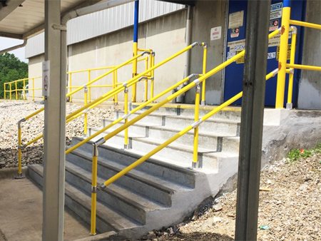 Cisco-Eagle Catalog - Plastic Sleeved Steel Handrail - Starter, 42"H x ...