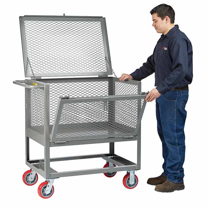 Cisco-Eagle Catalog - 4-Sided Mesh Box Truck - Raised Platform with ...