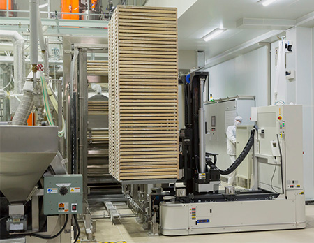 Forklift AGVs - Muratec Premex SLX and LFX