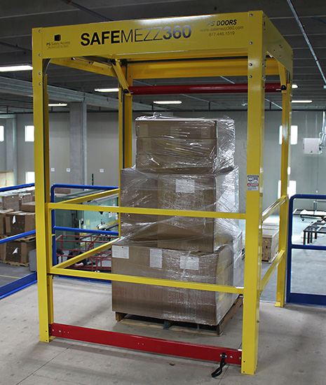 Cisco-Eagle Catalog - Dual Safety Gate for Mezzanine Pallet Access ...