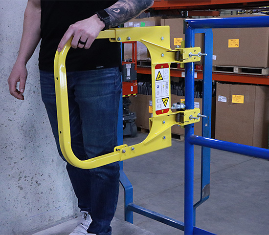 Cisco-Eagle Catalog - Posi-Stop Adjustable Ladder Safety Gate - Single ...