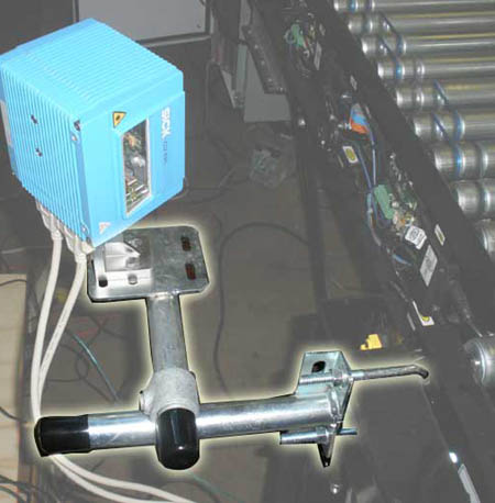 Conveyor Photo-Eye Bracket - Mount reflectors, scanners, and other devices