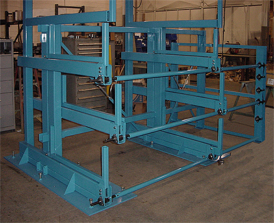 Cisco-Eagle Catalog - Double Sided Crank-Out Cantilever Rack - 12’ Long ...