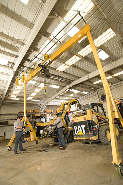 Cisco-Eagle Catalog - Adjustable Steel Gantry Crane - 5 Ton Cap., 13' 6 ...