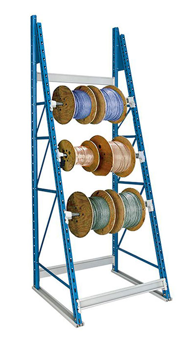 Cisco-Eagle Catalog - Spool Storage Rack - 48"W x 36"D x 99"H, 3 Axles ...