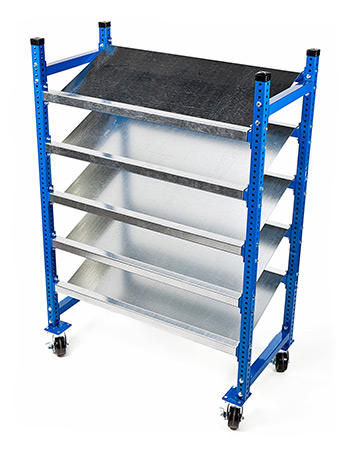 Cisco-Eagle Catalog - Mobile Tilt Shelving - 52"W x 28"D x 72"H - 3 ...