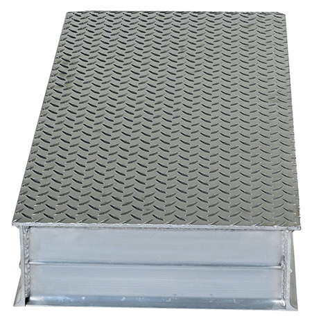 Cisco-Eagle Catalog - Loading Dock Wheel Riser - Aluminum - 18"W x 48"L ...