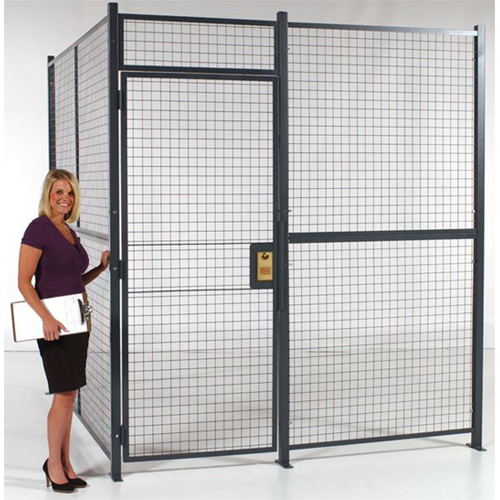 Cisco-Eagle Catalog - 4-Wall Welded Wire Security Cage, w/Ceiling, 20'6 ...