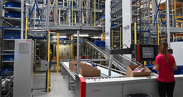 AS/RS Experts in Dallas: Mini & Unit Load Systems | Cisco-Eagle